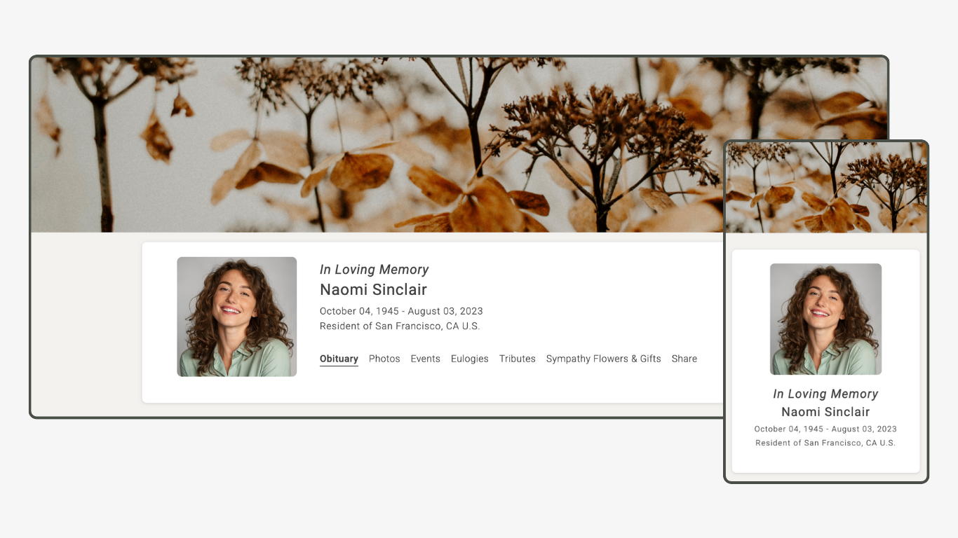 Publish a Free Online Obituary | Memoria Sky Funeral Planning & Funeral ...